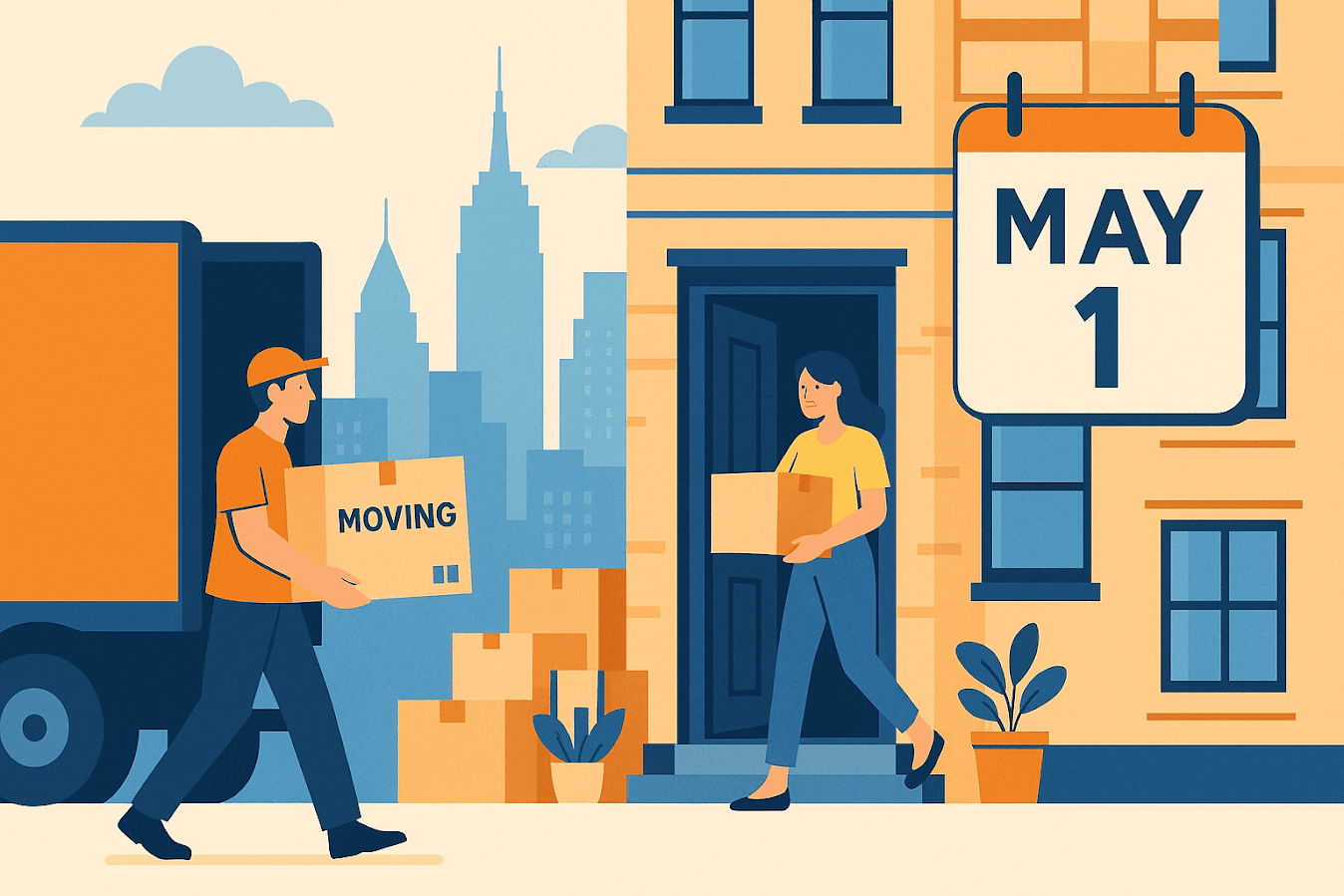 Why May 1 is Among the Top Moving Dates in NYC | iROOMit Blog